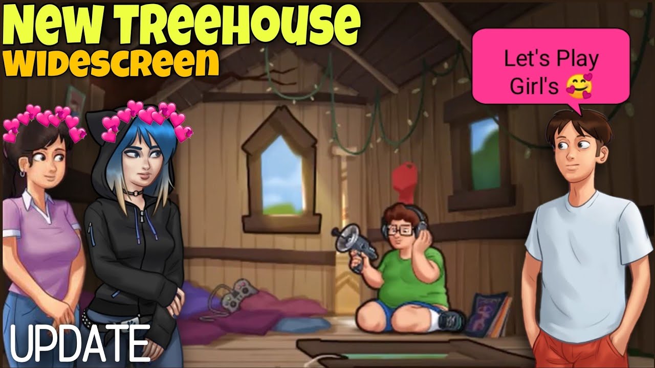 Summertime Saga Widescreen New Tech Updates🤩Compilation of all ...