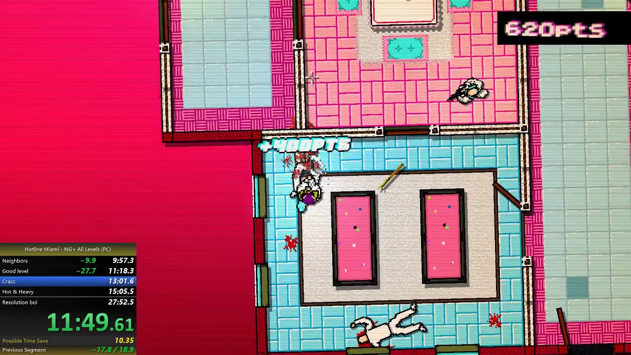 Hotline Miami Speedrun NG+ All Levels (27:18.09) OBSOLETE - YouTube