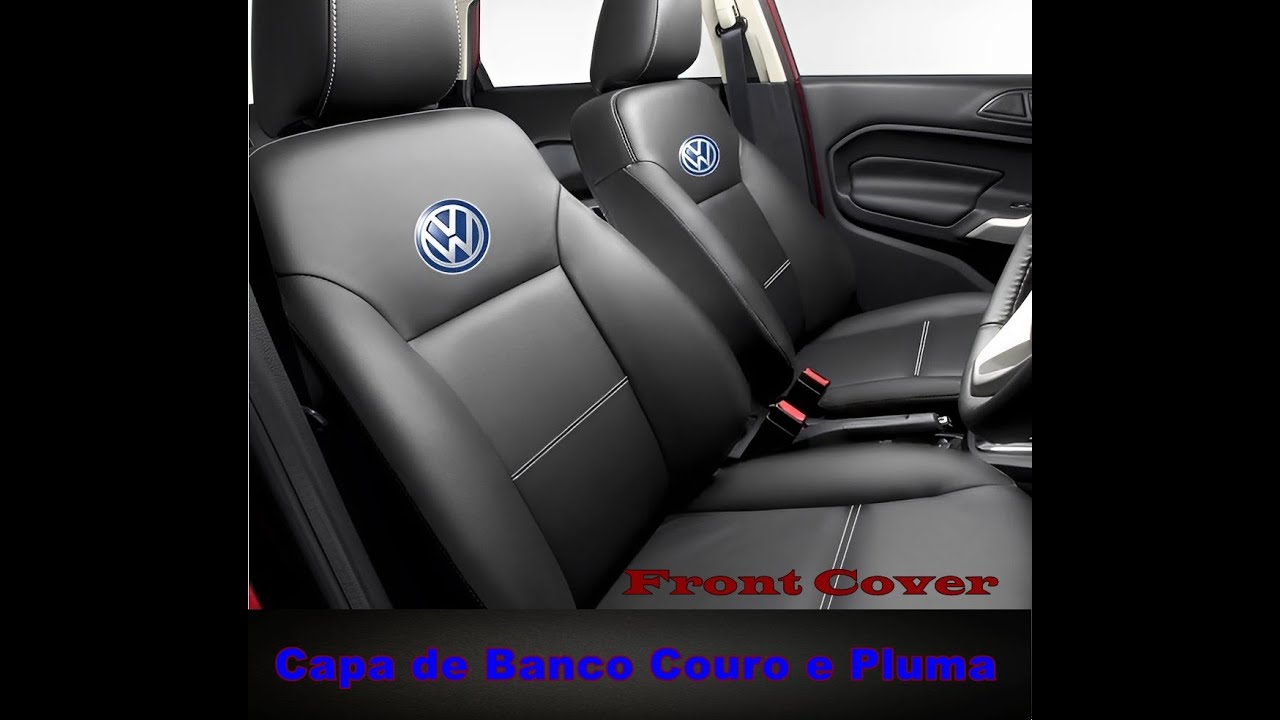 Como são as Capas de Banco Couro e Pluma da Front Cover Automotivos ...