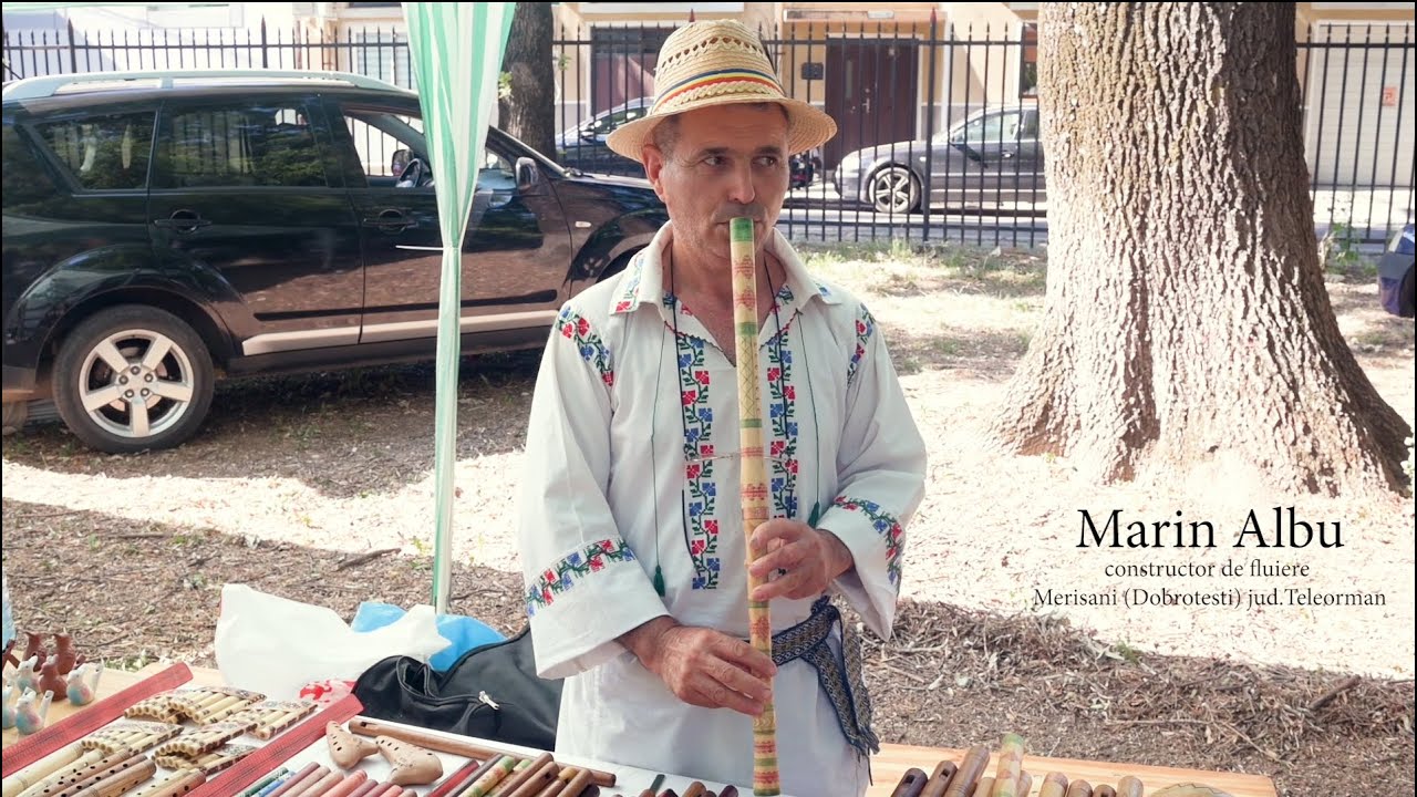 Marin Albu - la caval si fluier - constructor de instrumente ...