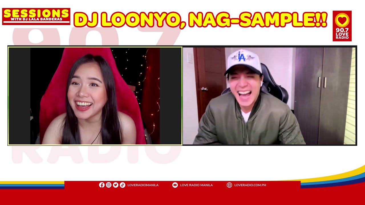 DJ Loonyo - Sessions with DJ Lala Banderas | Love Radio Manila - YouTube