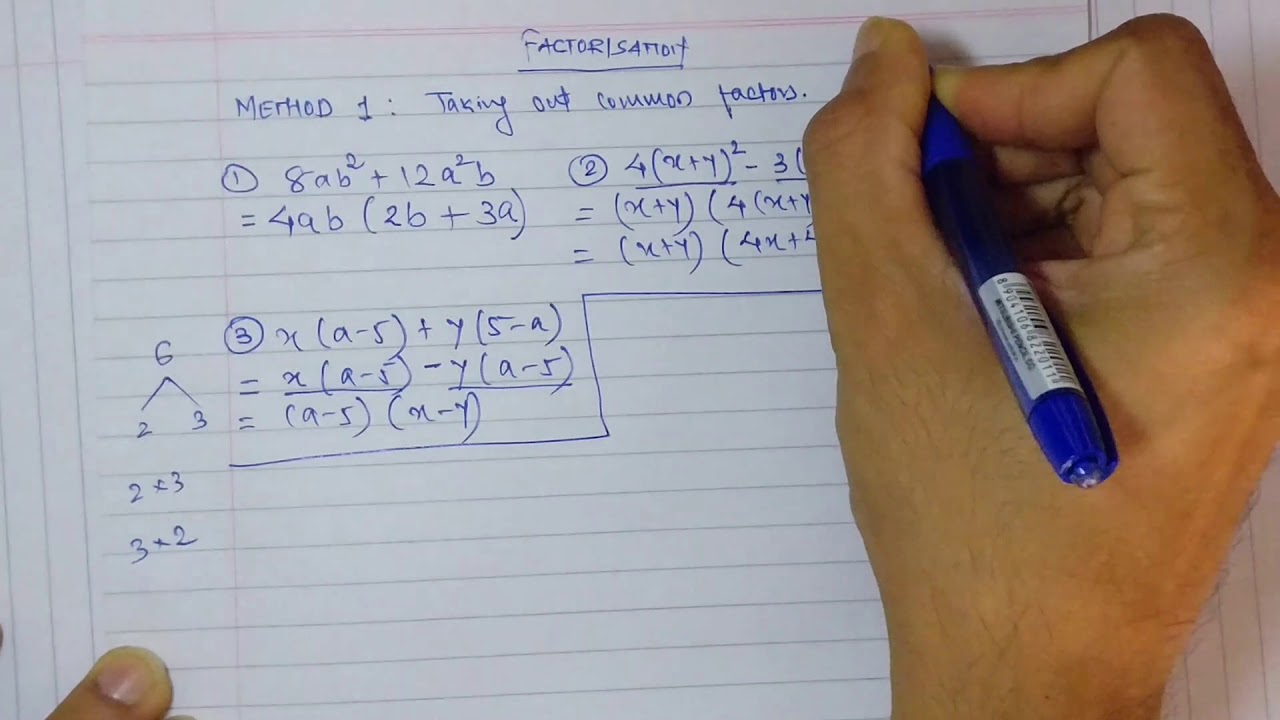 IX CBSE/ICSE - Maths ch# Polynomials/Factorisation - Topic 1&2 ...
