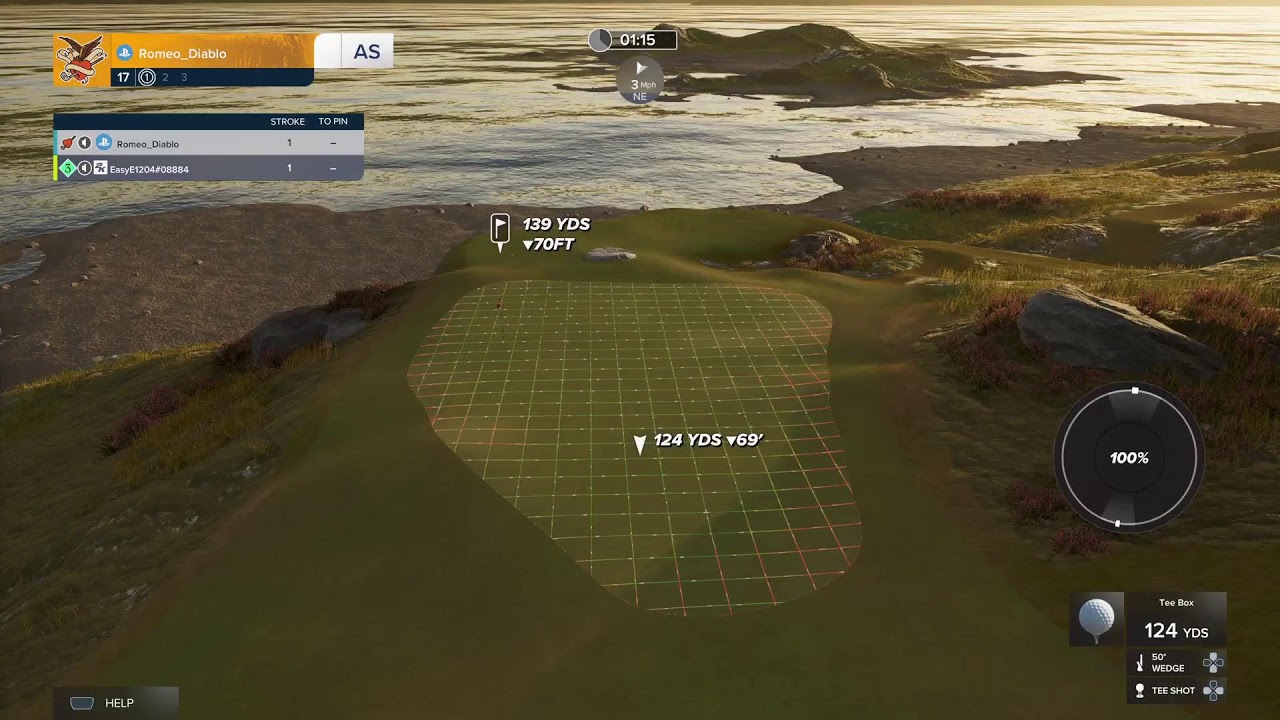Romeo plays 1v1 solos ranked mode pro difficulty real life Golf pga ...