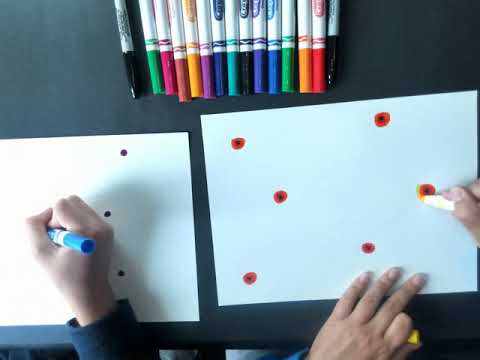 The Dot art project - YouTube