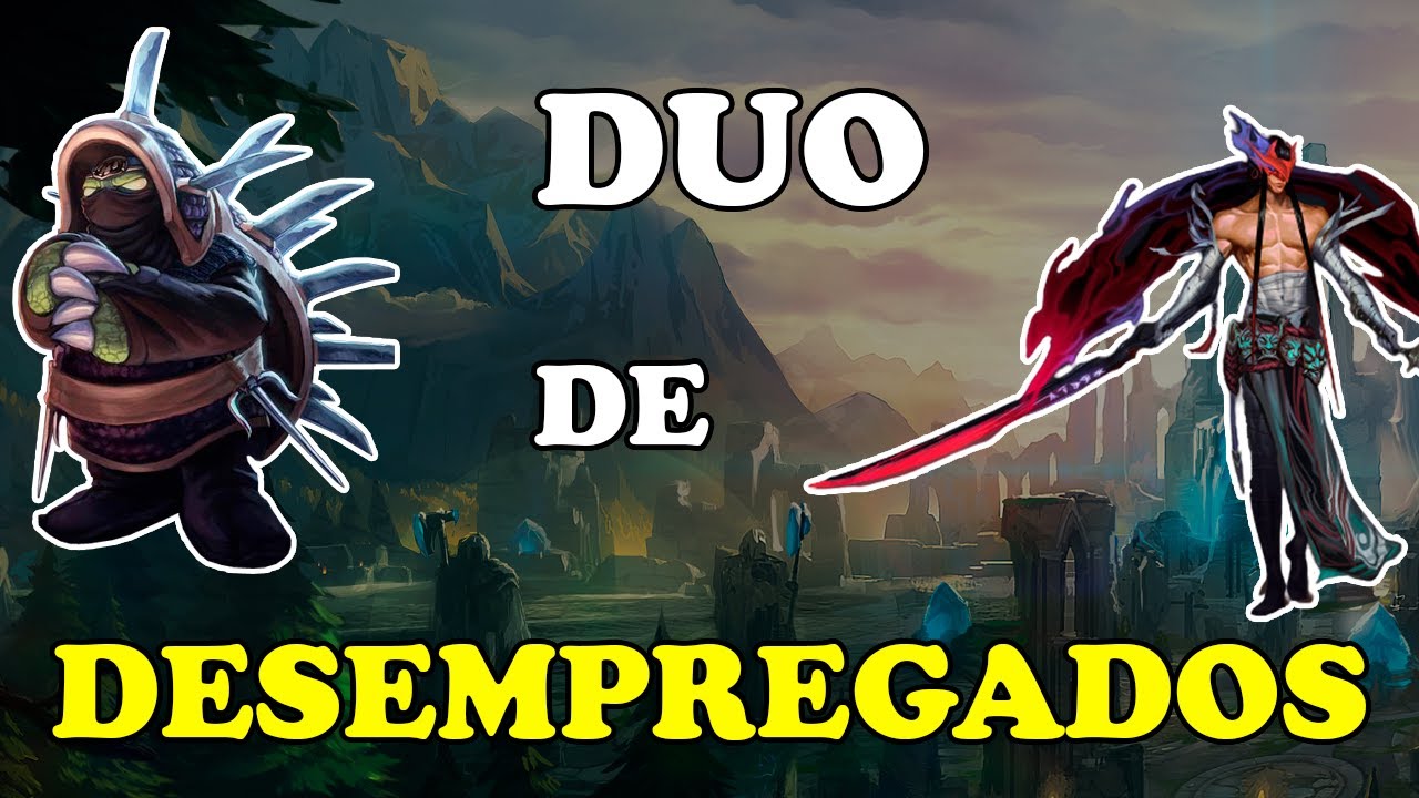 DUO DE DESEMPREGADOS EM SAMUEL DRIFT - LEAGUE OF LEGENDS - YouTube