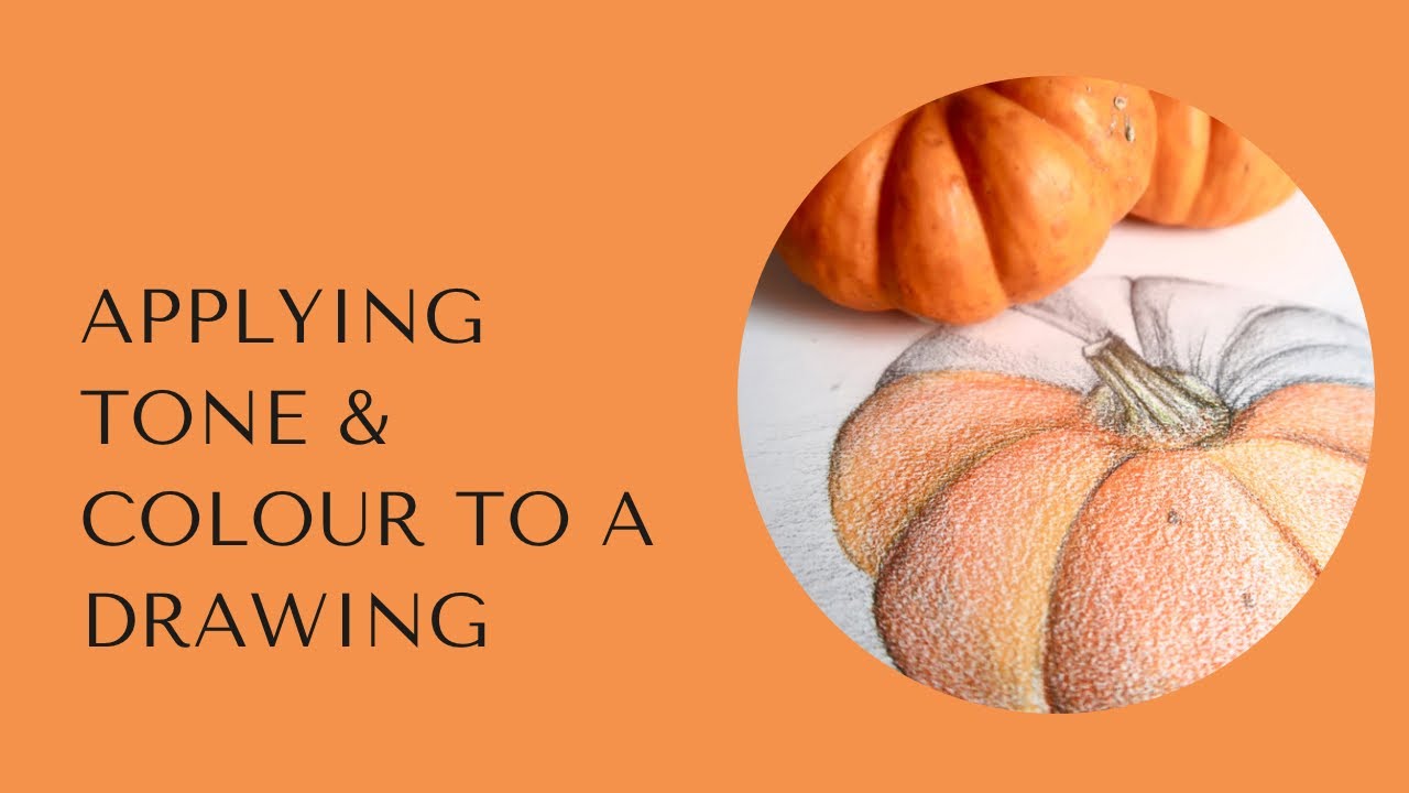 Applying Tone and Colour to a Drawing - YouTube