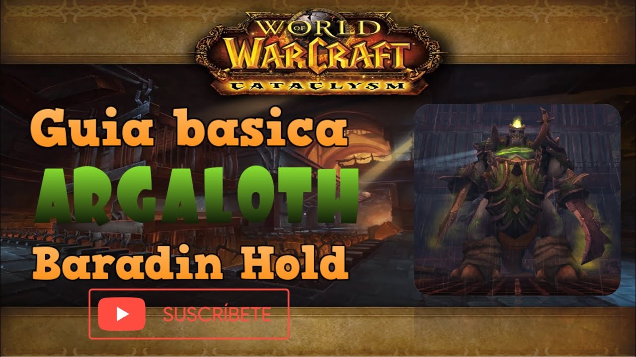 ARGALOTH - Guia basica de como matar a Argaloth en Baradin Hold - WOW ...