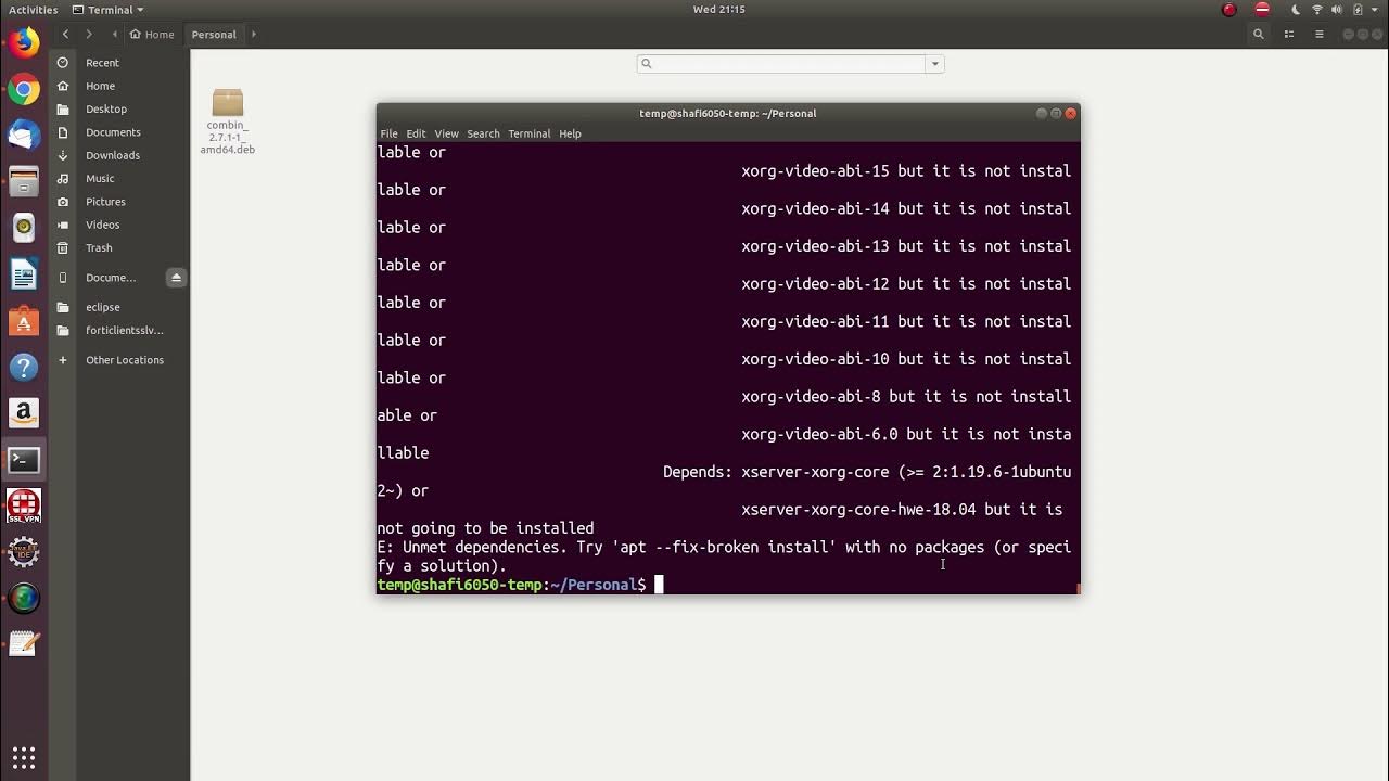 How to Fix Dependency Problems - Leaving Unconfigured - YouTube