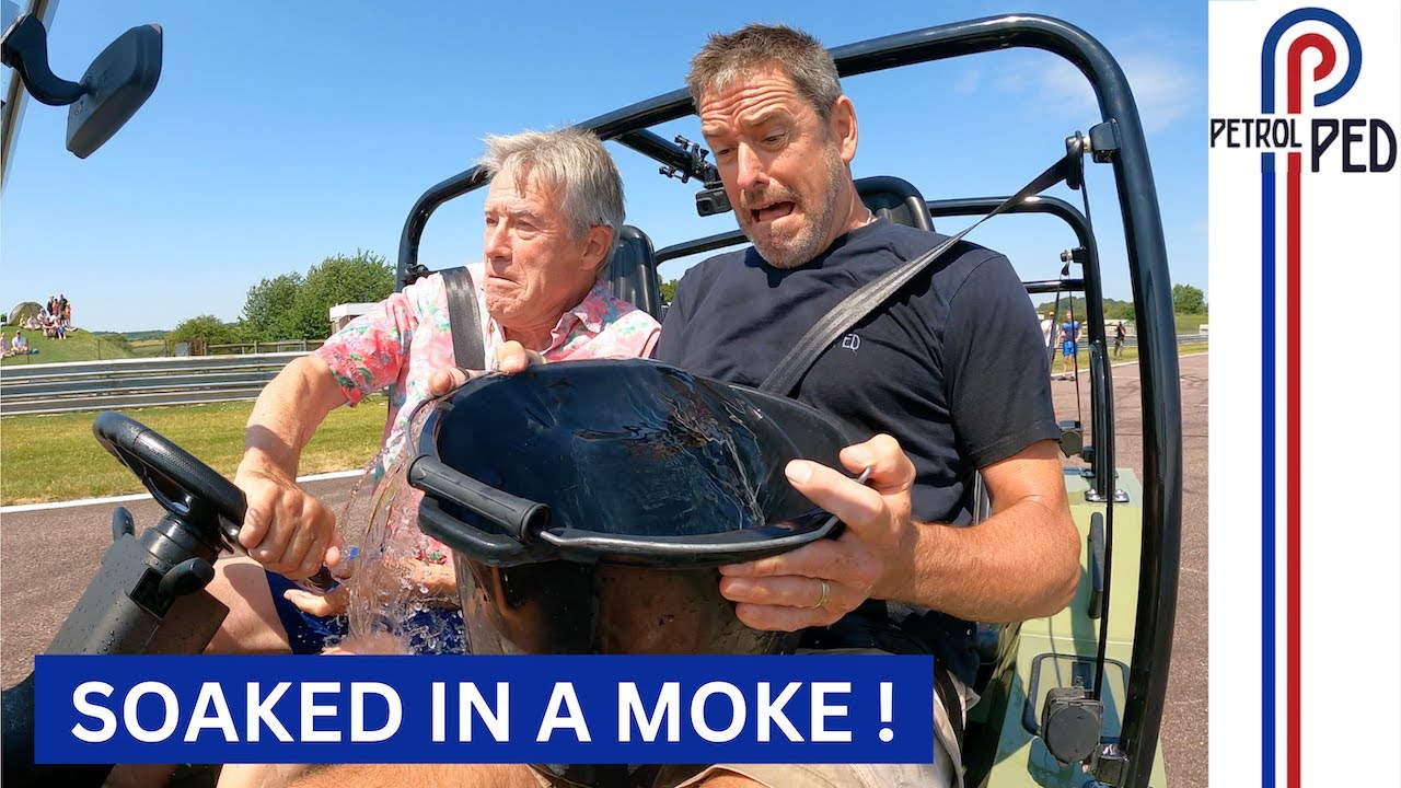 We got SOAKED in a MOKE ! - With Tiff Needell, Paul Swift and James ...
