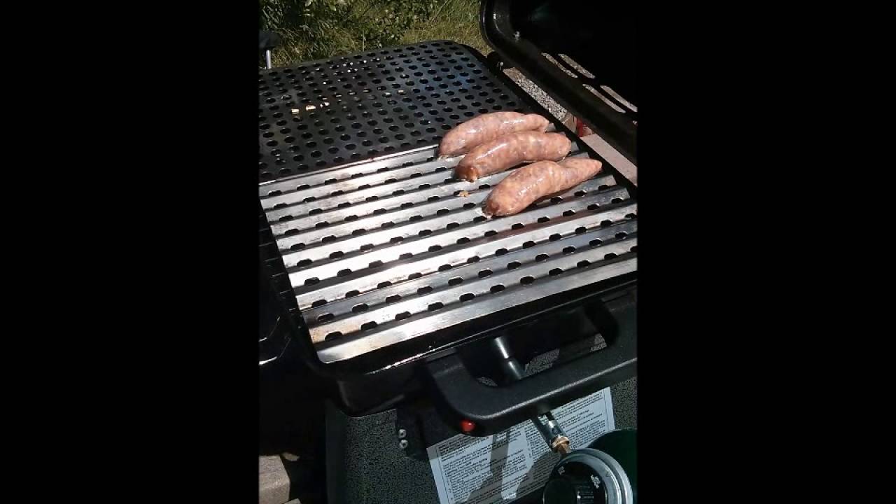 Testing Master Chef® Portable Gas BBQ - YouTube