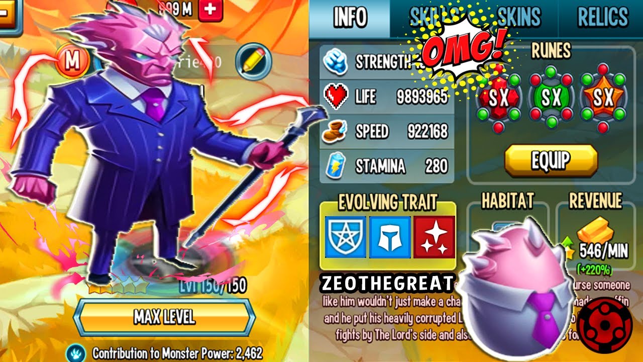 Monster Legends The ZEO Review!! Op Monster free New DonCanine Era ...