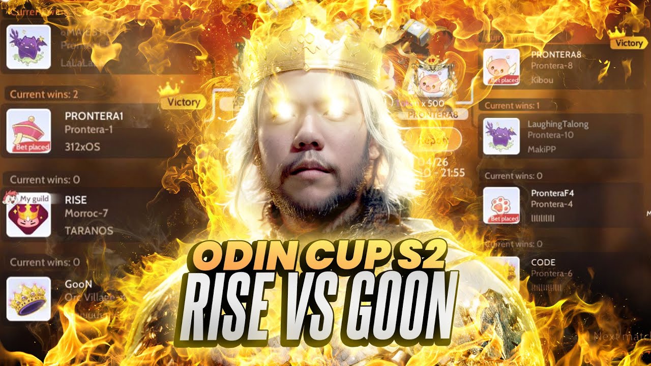 ODIN CUP S2 TOP 8! | RISE VS GOON POV RUNE KNIGHT! - Ragnarok Origin ...