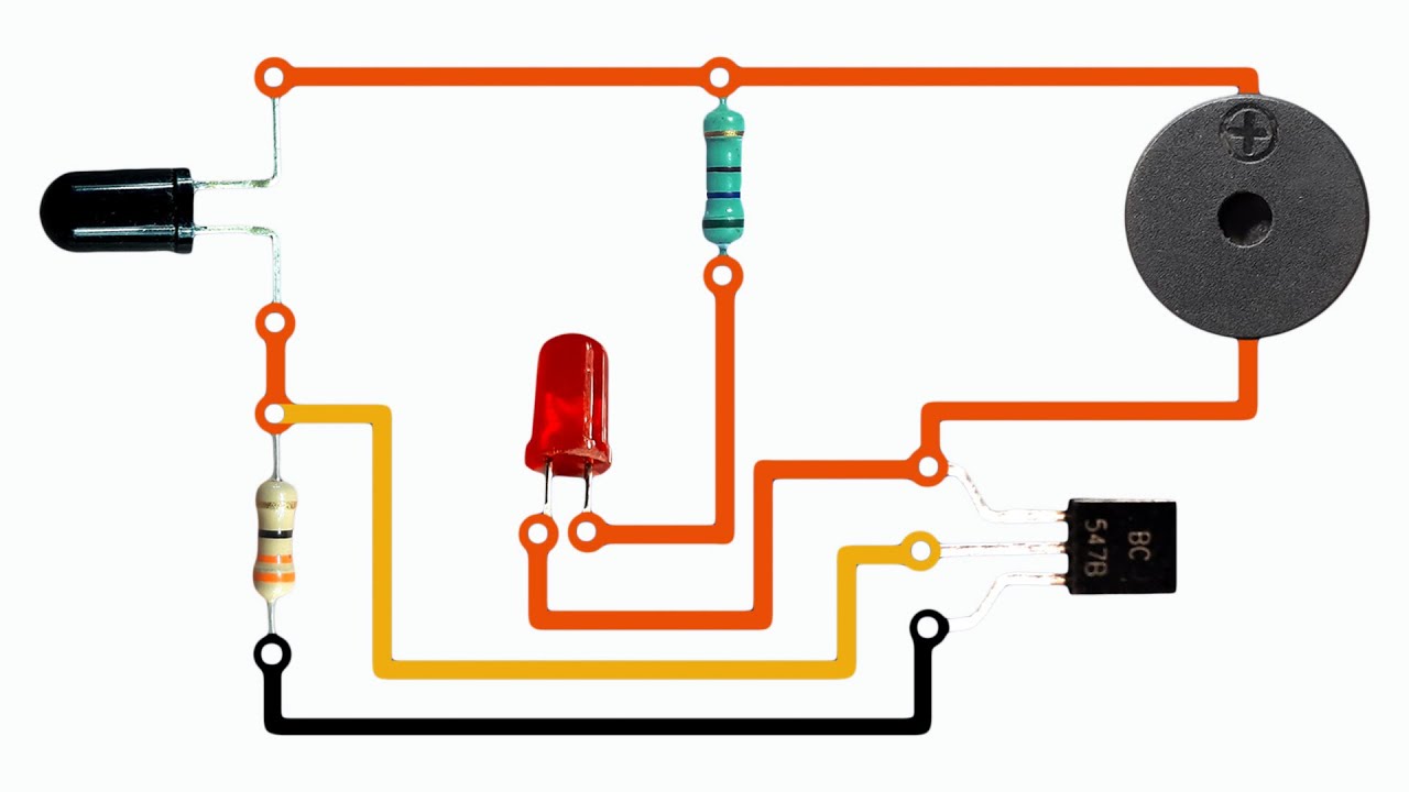 How to make Flame Detector |Electro Experiment - YouTube