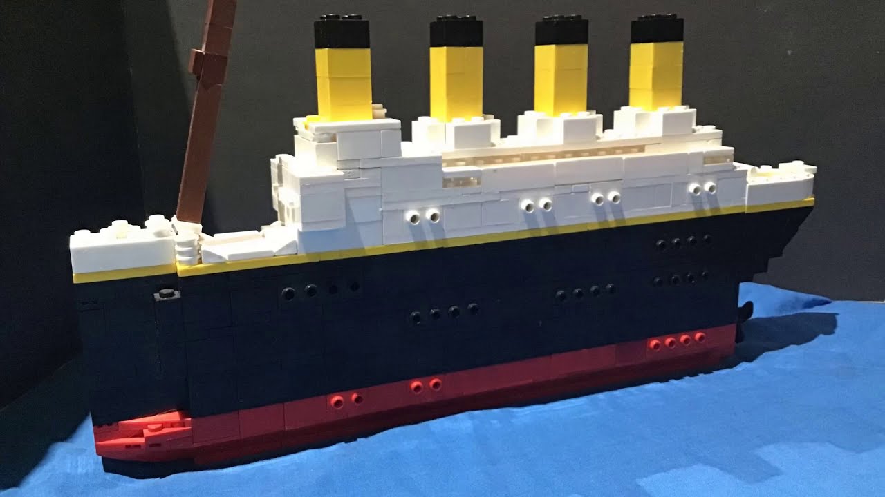 RMS.TITANIC LEGO STOP MOTION - YouTube