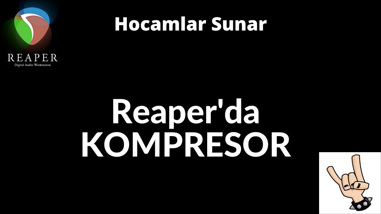Reaper'da Kompresor ve ReaComp (Compressor) - YouTube