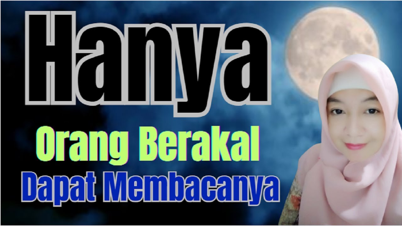 Ayat Kauniyah Tanda Tanda Bagi Orang Yang Berakal, Hanya Orang yang ...