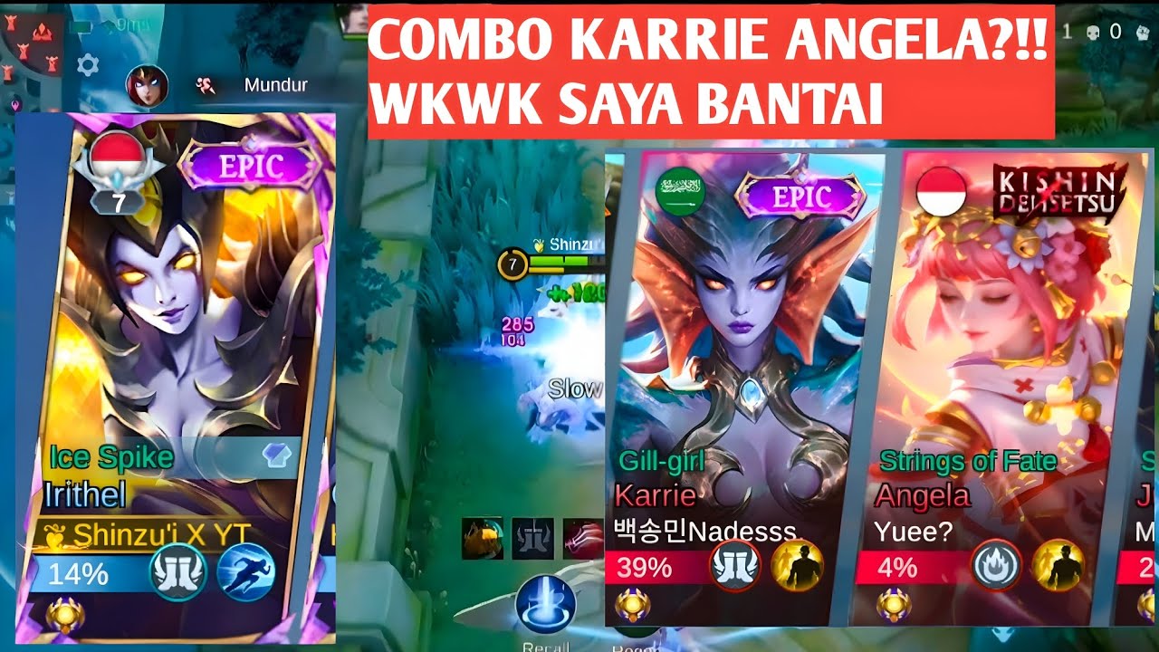 KETEMU COMBO KARRIE ANGELA?!! KITA KASIH PAHAM MUSUHNYA!! - YouTube