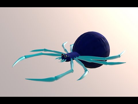 The creation of spider, in Cinema 4D tutorial - YouTube