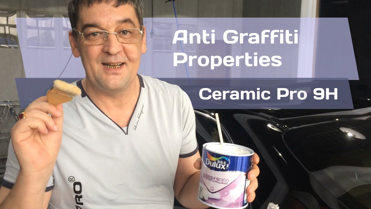 CERAMIC PRO: Anti Graffiti/Anti Vandalism properties FUC* TEST - YouTube