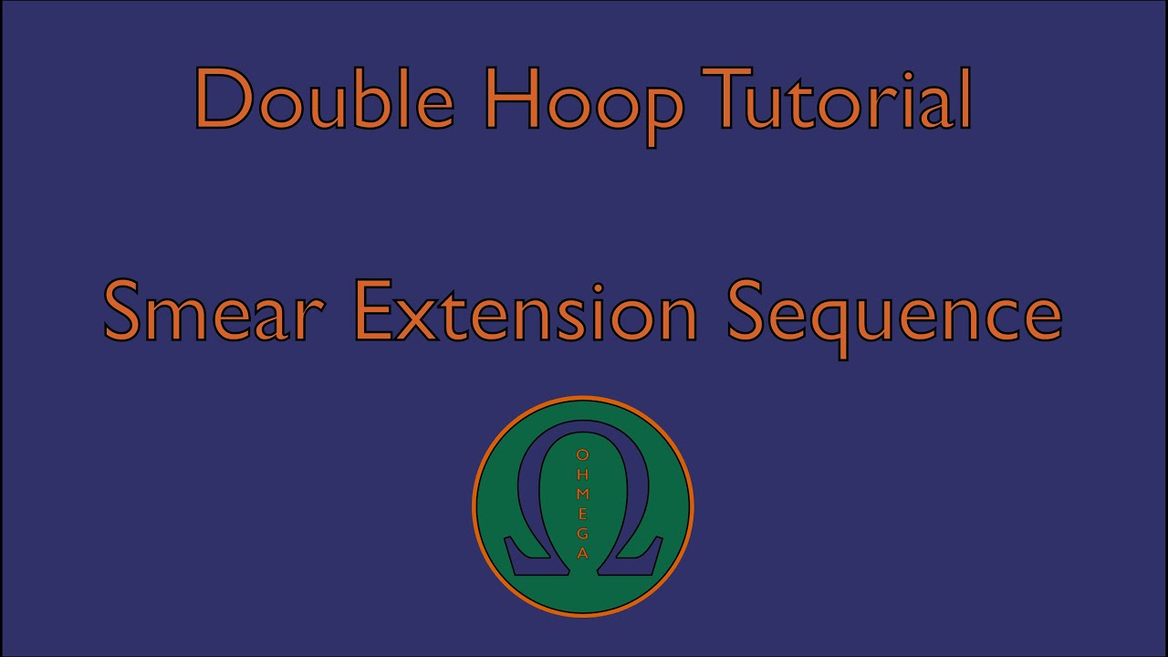 Double Hoop Tutorial - Smear Extension Sequence - YouTube