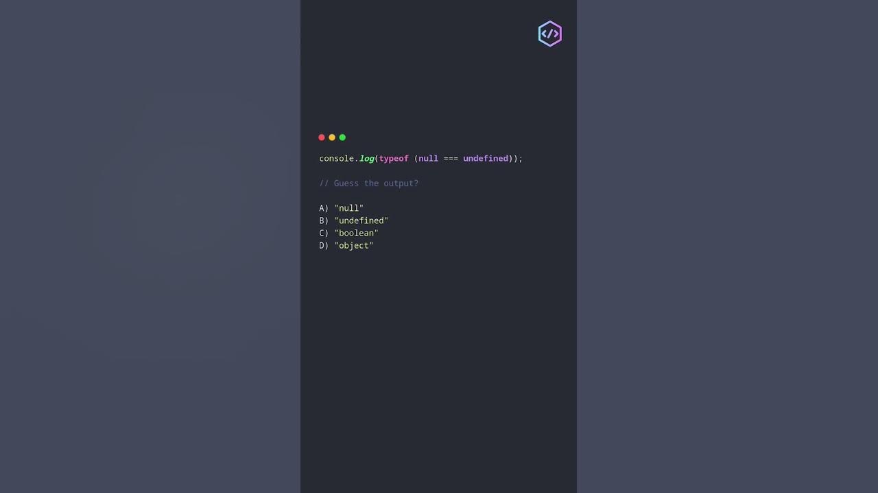 Javascript Guess The Output Coding Programming Logic Quiz