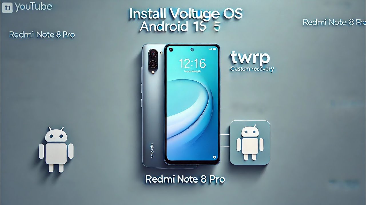 How to Install Voltage OS Android 15 ROM on Redmi Note 8 Pro | Step-by ...