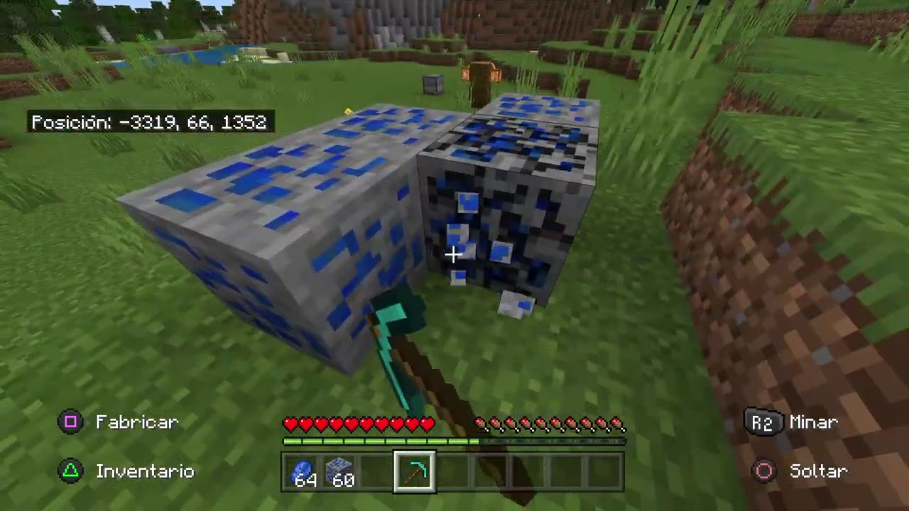 Como hacer TINTE AZUL en MINECRAFT | Videojuegos World - YouTube