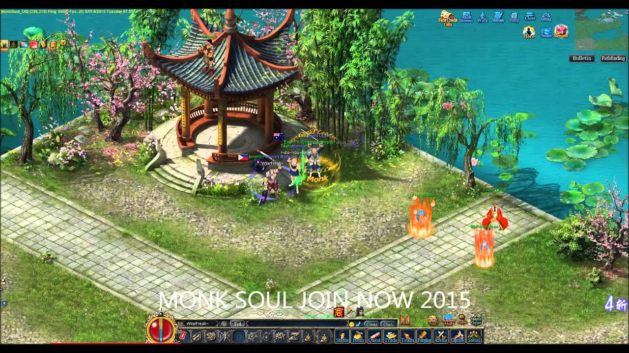 Conquer online private server - MONK SOUL 2015 - YouTube