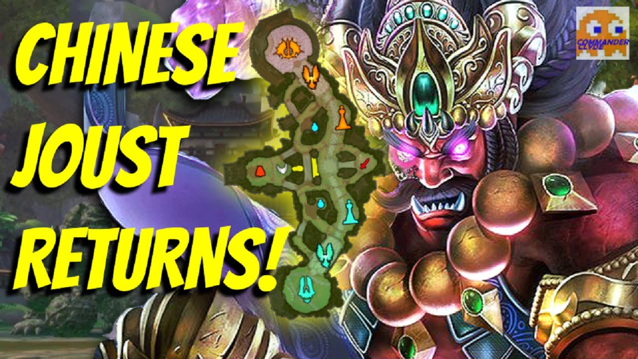 THE CHINESE JOUST MAP RETURNS TO SMITE! | Ranked Joust Solo Queue Ep ...