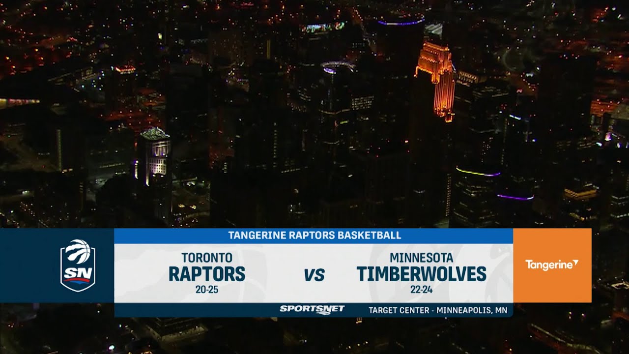 Tangerine Game Highlights: Raptors at Timberwolves - January 19, 2023 ...
