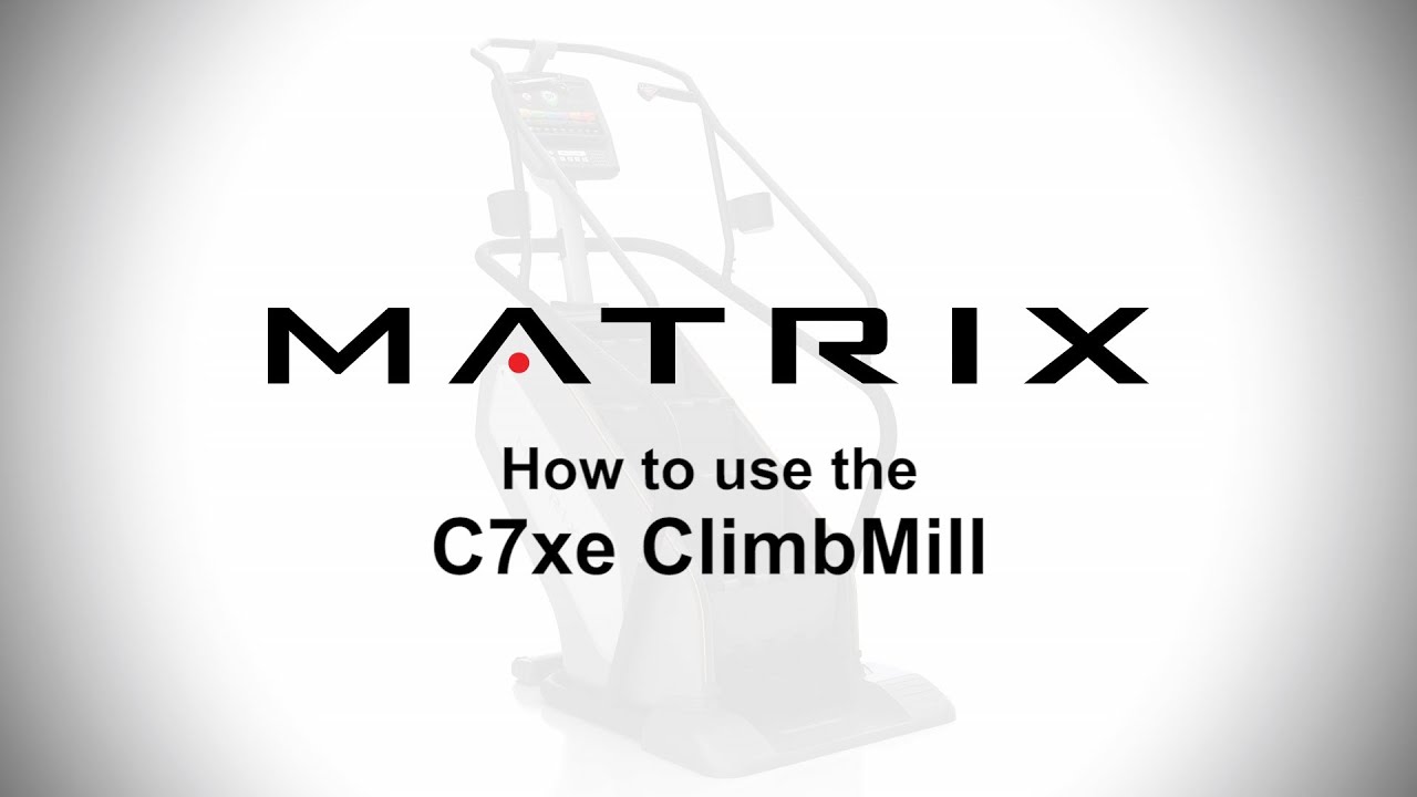 Matrix MX14 VIDEO How to use the C7xe Cimbmill - YouTube