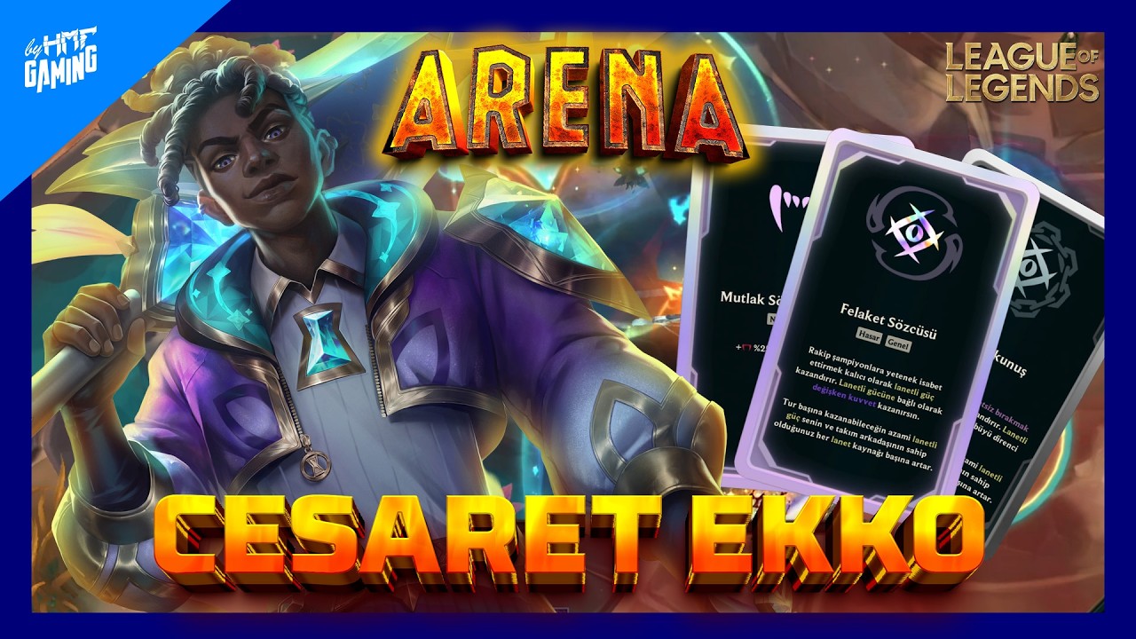 ARENA • CESARET • EKKO • League of Legends Arena #2 - YouTube