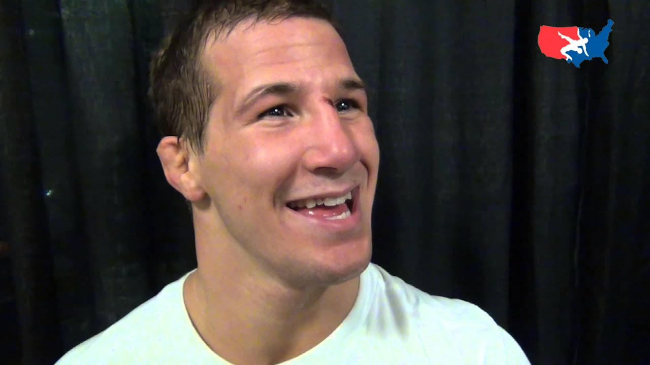 Ohio State's Logan Stieber after winning third Big Ten title - YouTube