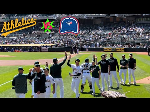 Oakland A's Game Vlog vs Toronto Blue Jays 2023 MLB Season - YouTube
