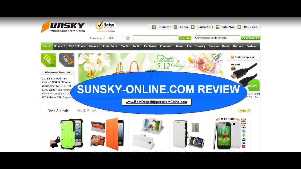 Sunsky-Online.com Review - China Dropshippers and Wholesaler - YouTube