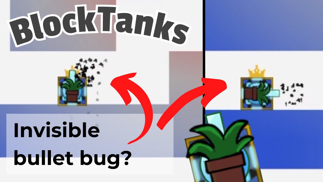 Weird Invisible Bullet Bug (Blocktanks.io) - YouTube