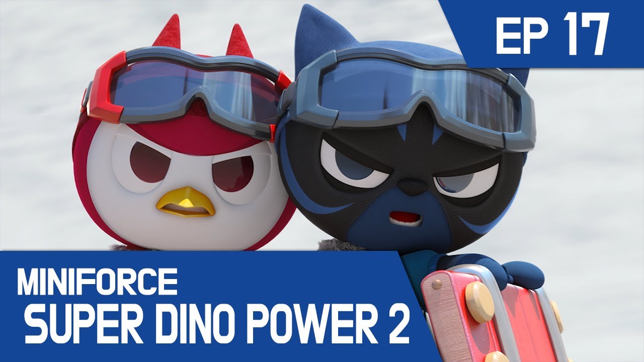 [KidsPang] MINIFORCE Super Dino Power2 Ep.17: Lucy, The Snow Queen ...