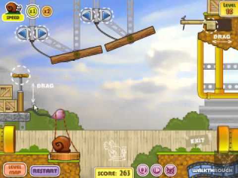 Snail Bob Walkthrough - Levels 11-20 - YouTube