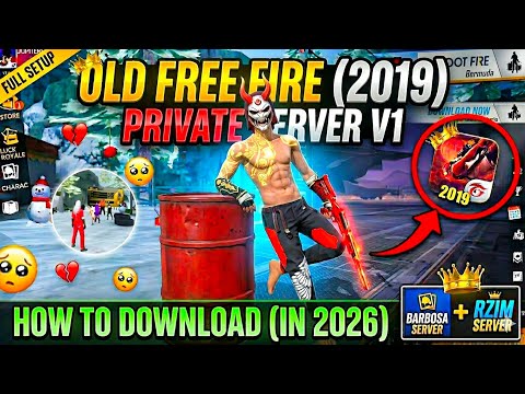 How To Download Old Free Fire 2019 In 2026 🔴 Old Free Fire Private Server New Update V1 🔑