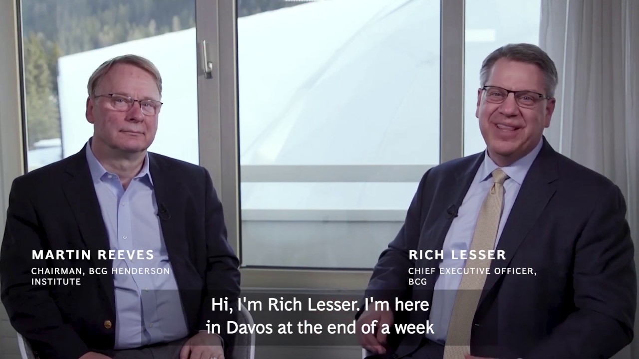 Rich Lesser and Martin Reeves Share Takeaways from the World Economic ...