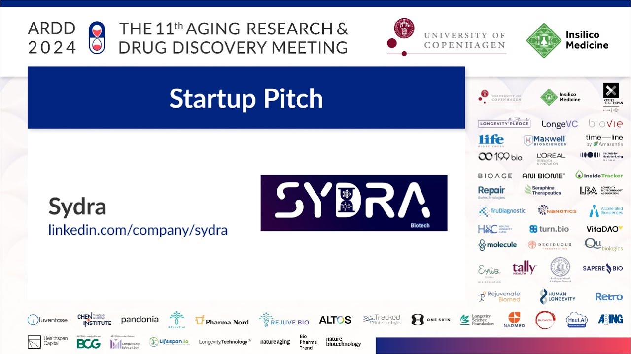 Sydra at Startup Pitch ARDD2024 - YouTube