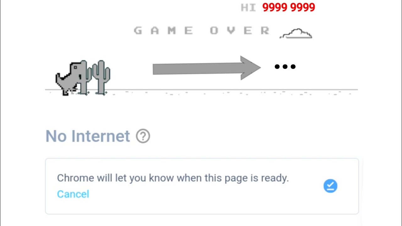 Chrome Dino Game | Offline | Fox Gaming - YouTube