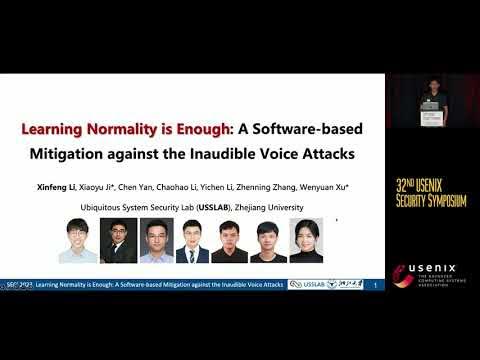 USENIX Security '23 - Learning Normality is Enough: A Software-based Mitigation against ...