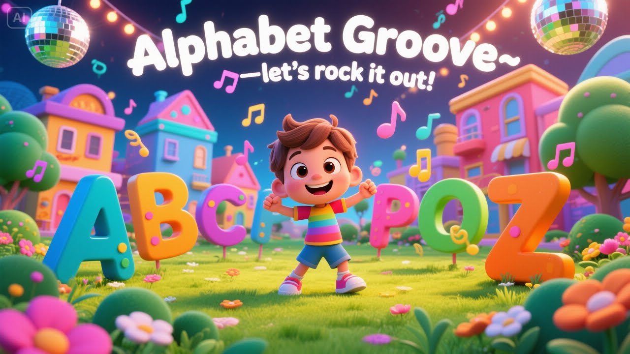 Alphabet Groove – ABC Dance Party | Popular Nursery Rhyme | Educational ...