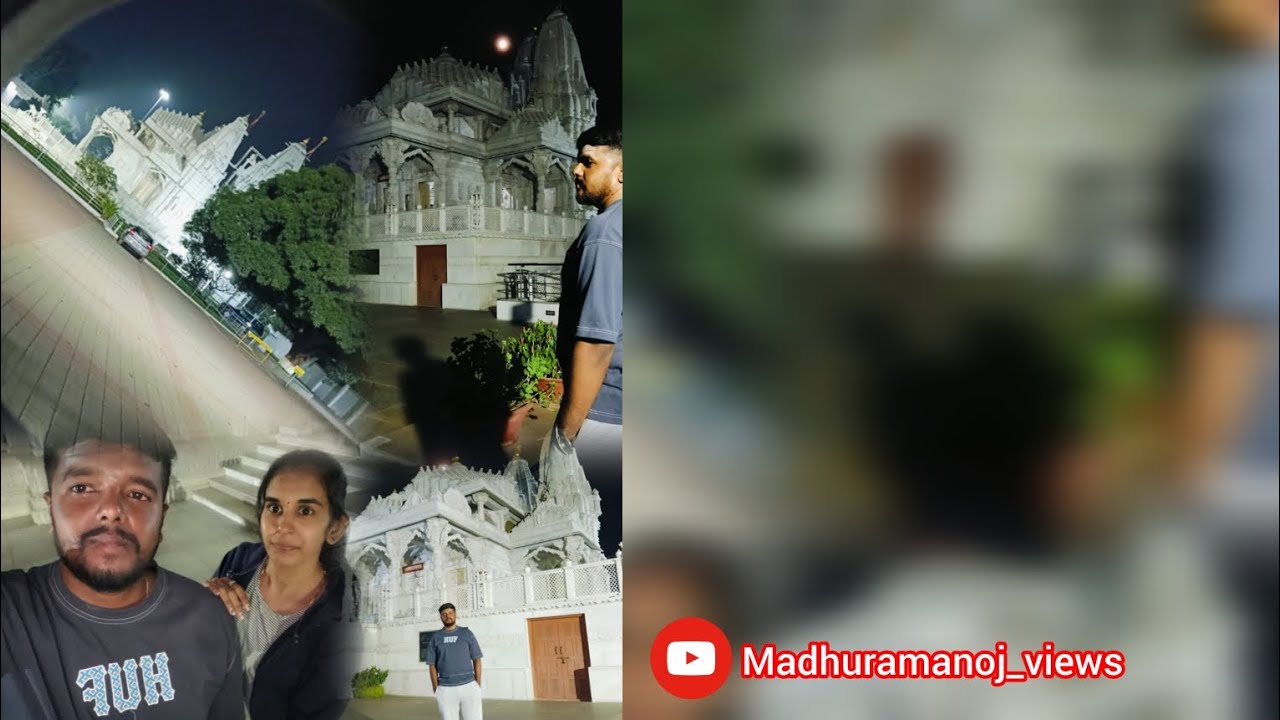 One evening @attibele white marble temple - YouTube