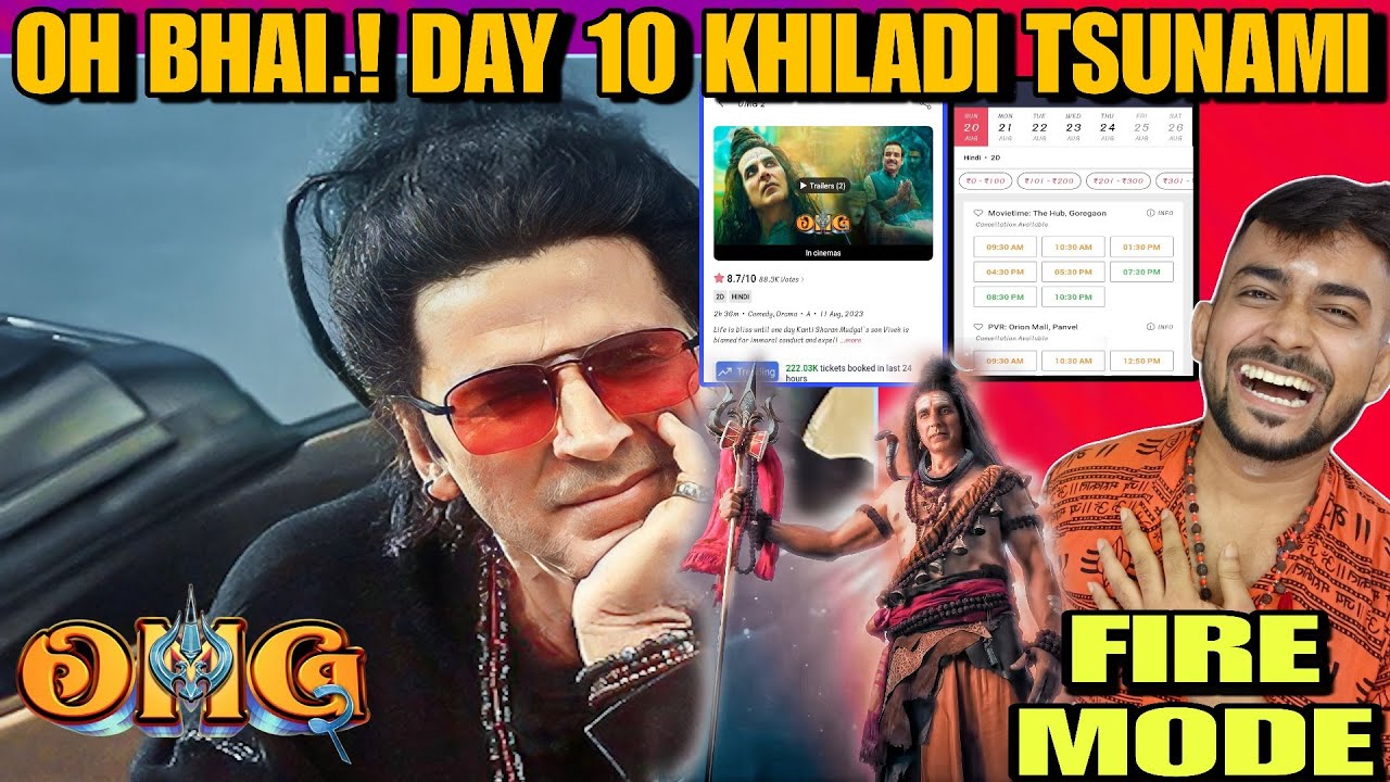 OMG 2 DAY 10 FINAL ADVANCE BOOKING REPORT 🔥🫶🔥|| OMG 2 Box Office ...