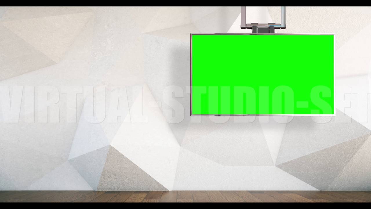 Modern Green Screen Presenter Background - YouTube