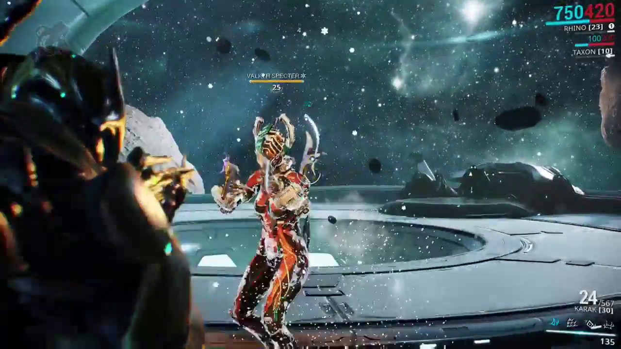 Warframe | Fighting Lvl 25 Valkyr Specter - So Close! Jupiter Junction - YouTube