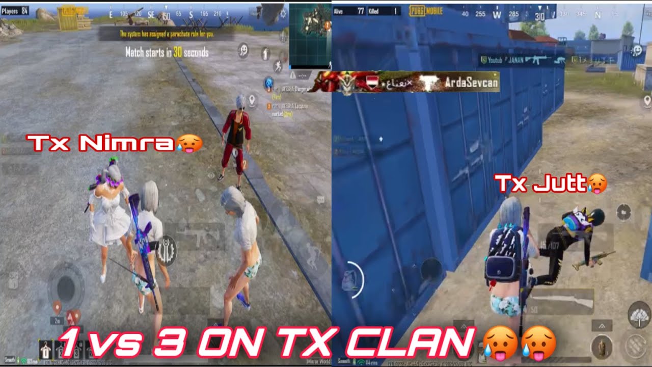 1v3 On TX CLAN 🥵 - YouTube