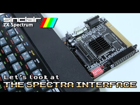 ZX Spectrum - Let's Look at the Spectra Interface - Scart RGB output etc